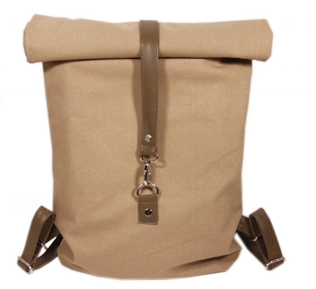 Backpack Spring, pienene. City backpack. Light green backpack